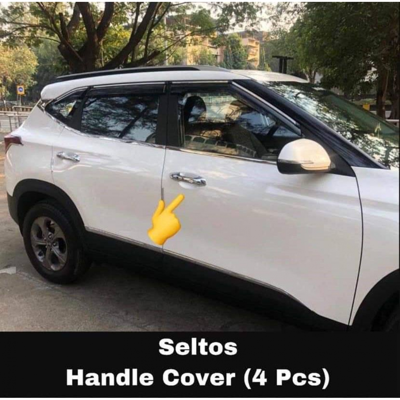 Kia Seltos Exterior Chrome Body Show Kit Combo (Set of 38 Pcs.)