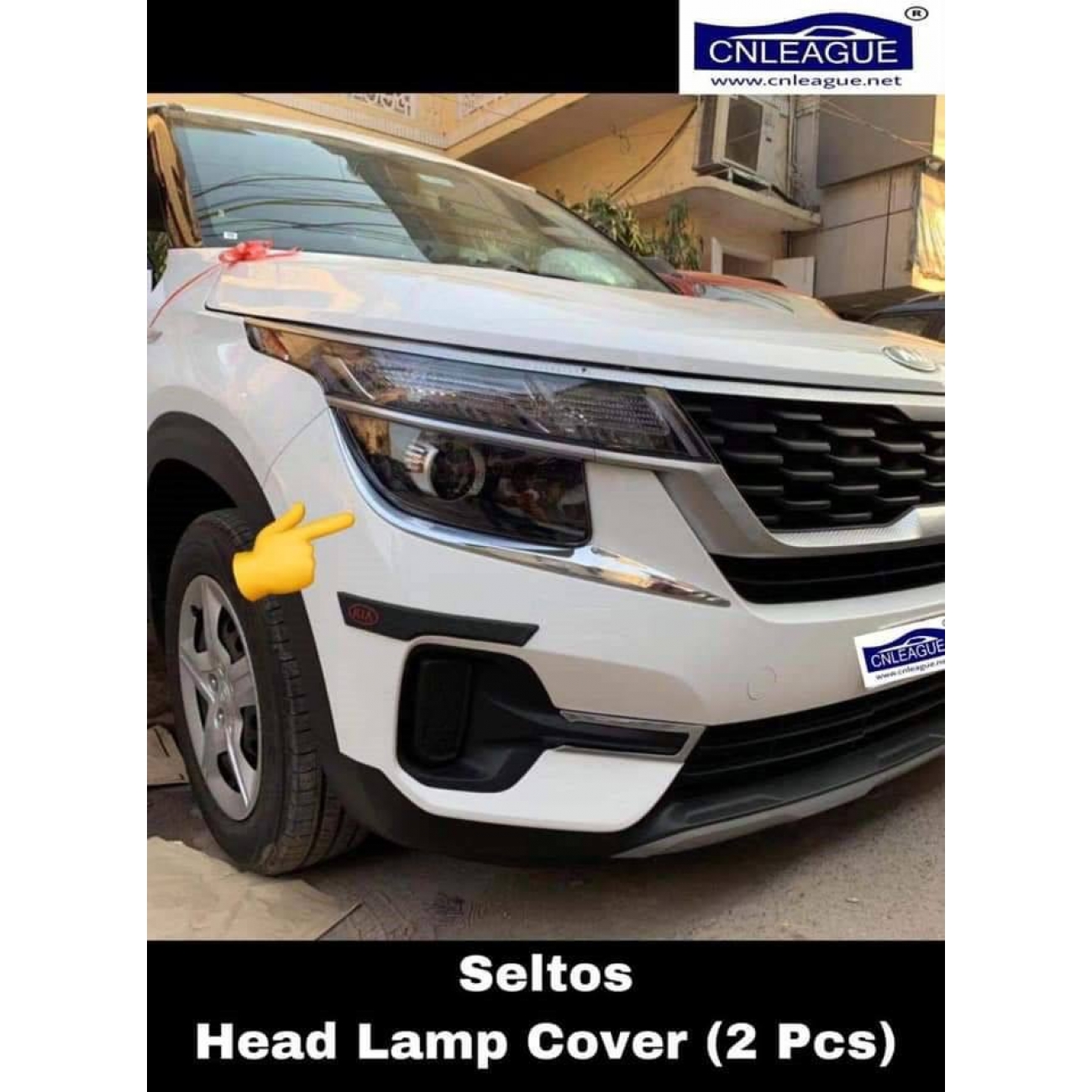 Kia Seltos Exterior Chrome Body Show Kit Combo (Set of 38 Pcs.)