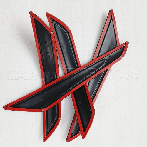 Tata Tiago 2020 Onwards Customized Bumper Protector Guard with Chrome ...