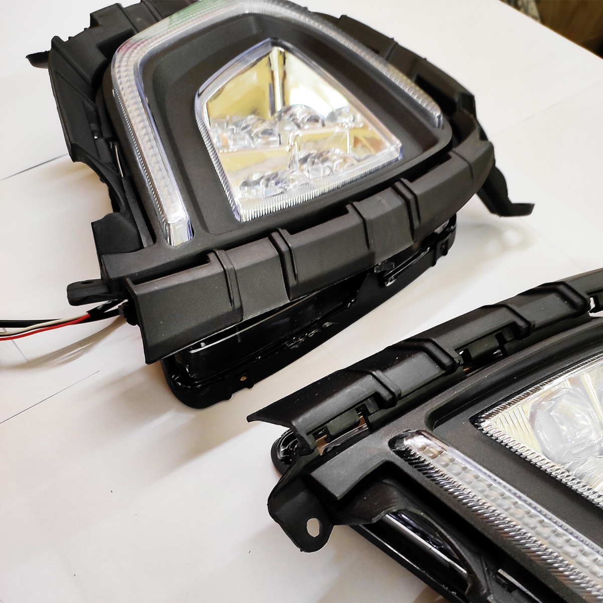 Hyundai Creta Facelift 2018-2020 Front LED DRL Day Time Running Light With Matrix Turn Signal ...