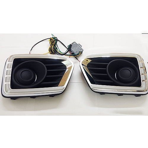 Maruti Vitara Brezza 2020 - 2021 LED DRL Daytime Running Light With ...
