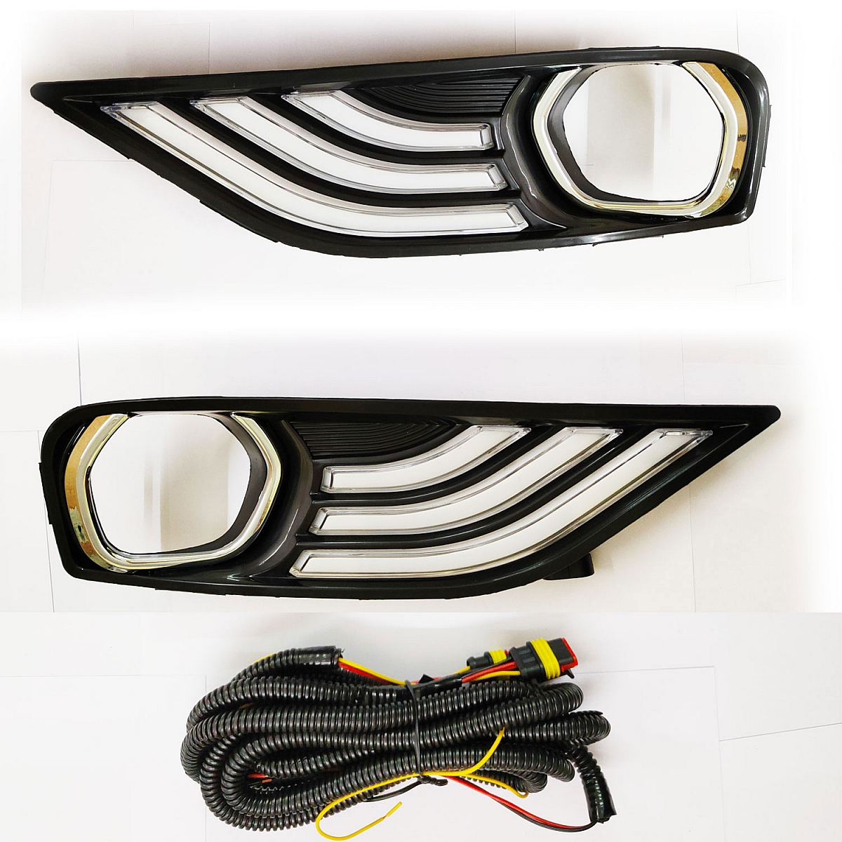 Tata New Tiago Facelift 2020 Front LED DRL Day Time Running Lights with ...