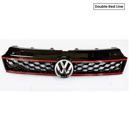 Vw polo bumper grill store