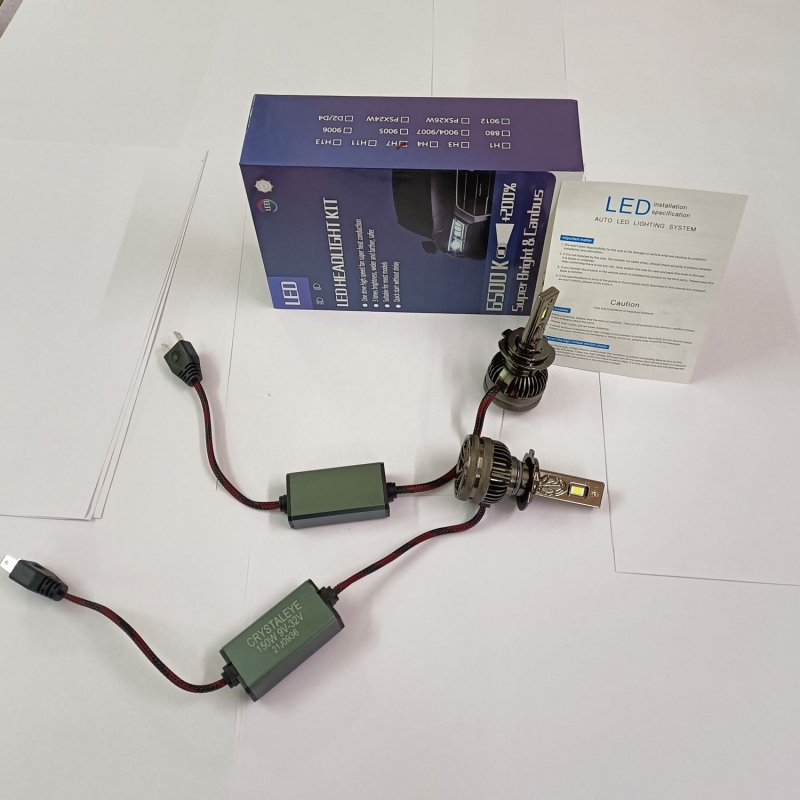 Original Crystal Eye Automotive Super High Power Bright LED/ HID Bulb ...