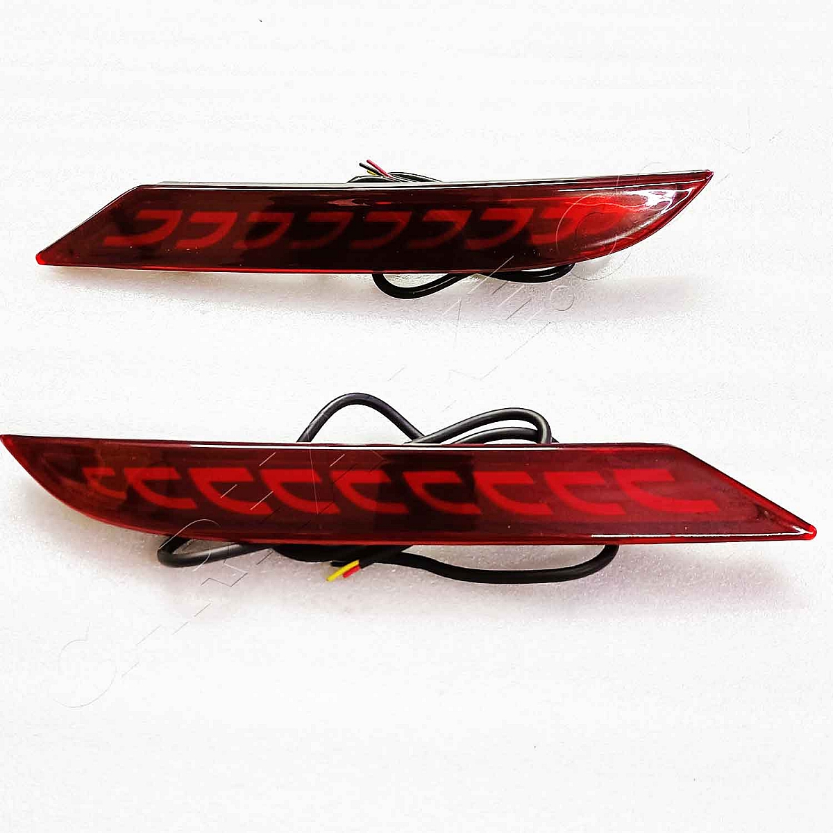 Tata Harrier 2019 Onwards Rear Bumper LED Reflector Light - Set of 2