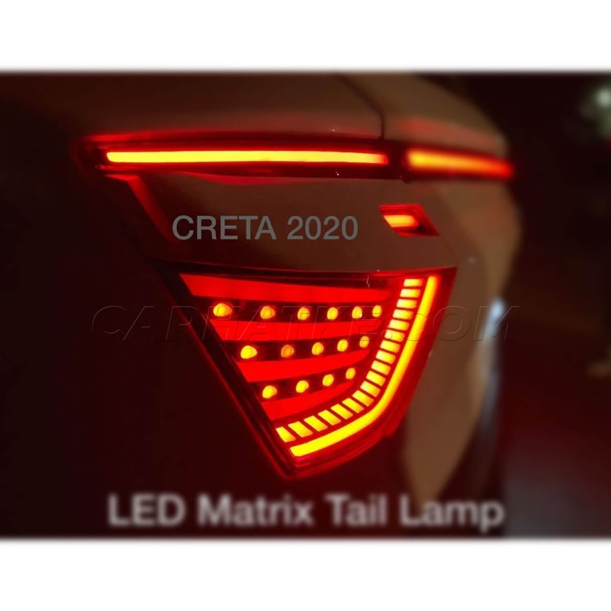 Hyundai Creta 2020 Onwards Modified LED Tail Light With Matrix ...