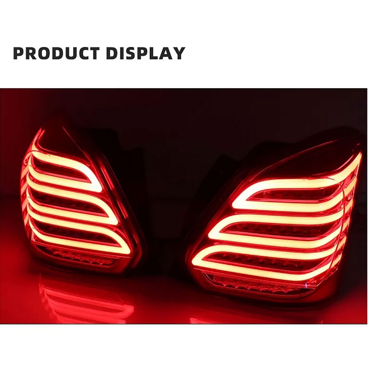 Maruti Suzuki Swift 2018 Onwards Mercedes inspired Modified LED Tail ...