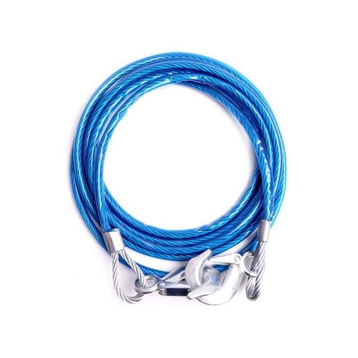 Carhatke Heavy Duty 3 Ton Capacity Metal Towing Rope Cable For All Cars