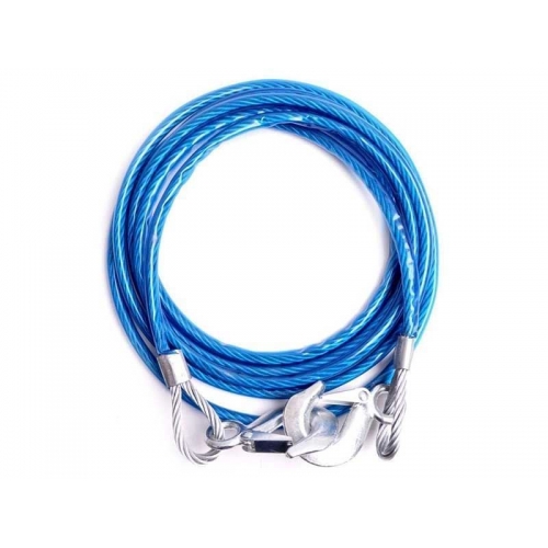 Carhatke Heavy Duty 3 Ton Capacity Metal Towing Rope Cable For All Cars