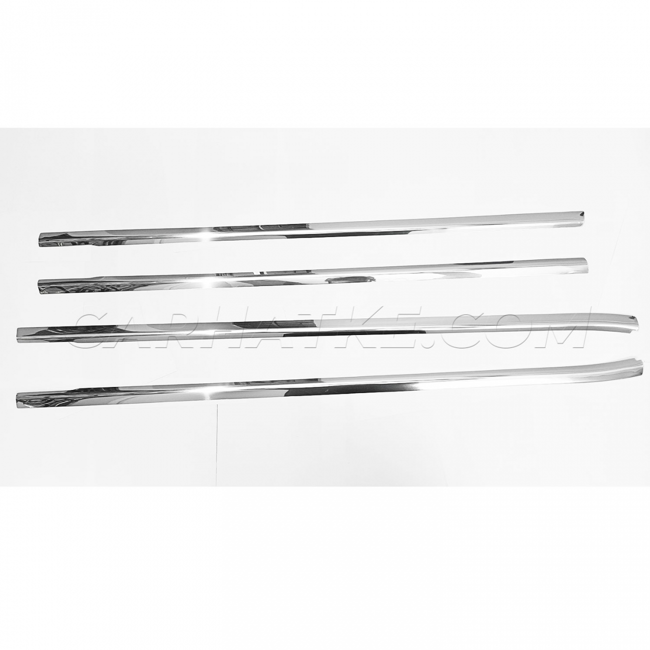 Kia Carnival Lower Window Chrome Garnish Trims (Set Of 4 Pcs.)
