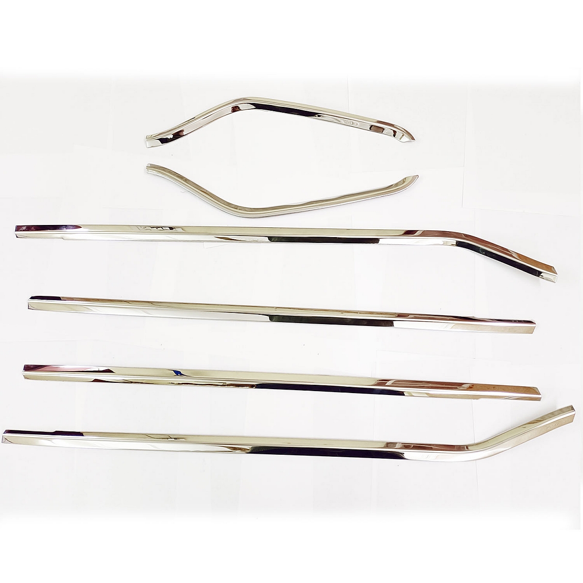 Renault Triber Lower Window Chrome Garnish Trims (Set Of 6 Pcs.)