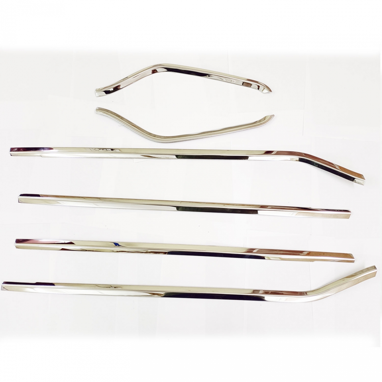 Renault Triber Lower Window Chrome Garnish Trims (Set Of 6 Pcs.)