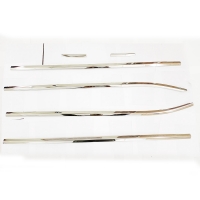 Tata Altroz Lower Window Chrome Garnish Trims Set Of 6 - Carhatke.com