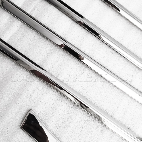 Tata Punch Lower Window Chrome Garnish Trims (Set Of 6 Pcs.)