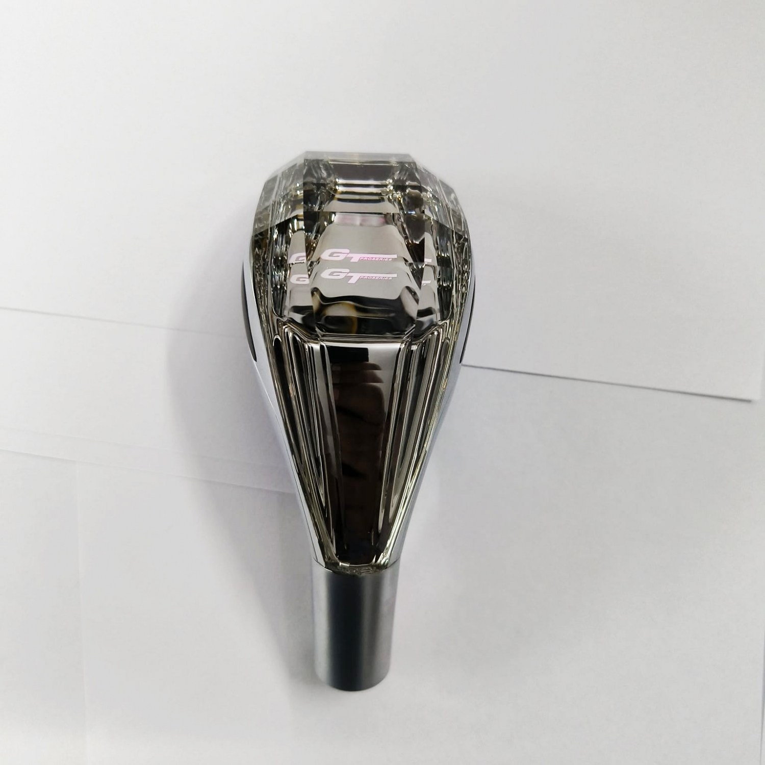 GT PRO SERIES Logo Crystal Gear Shift Knob With LED Lights For Car