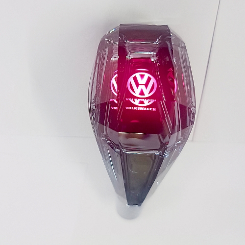 Crystal Gear Shift Knob With LED Lights For Volkswagen Cars