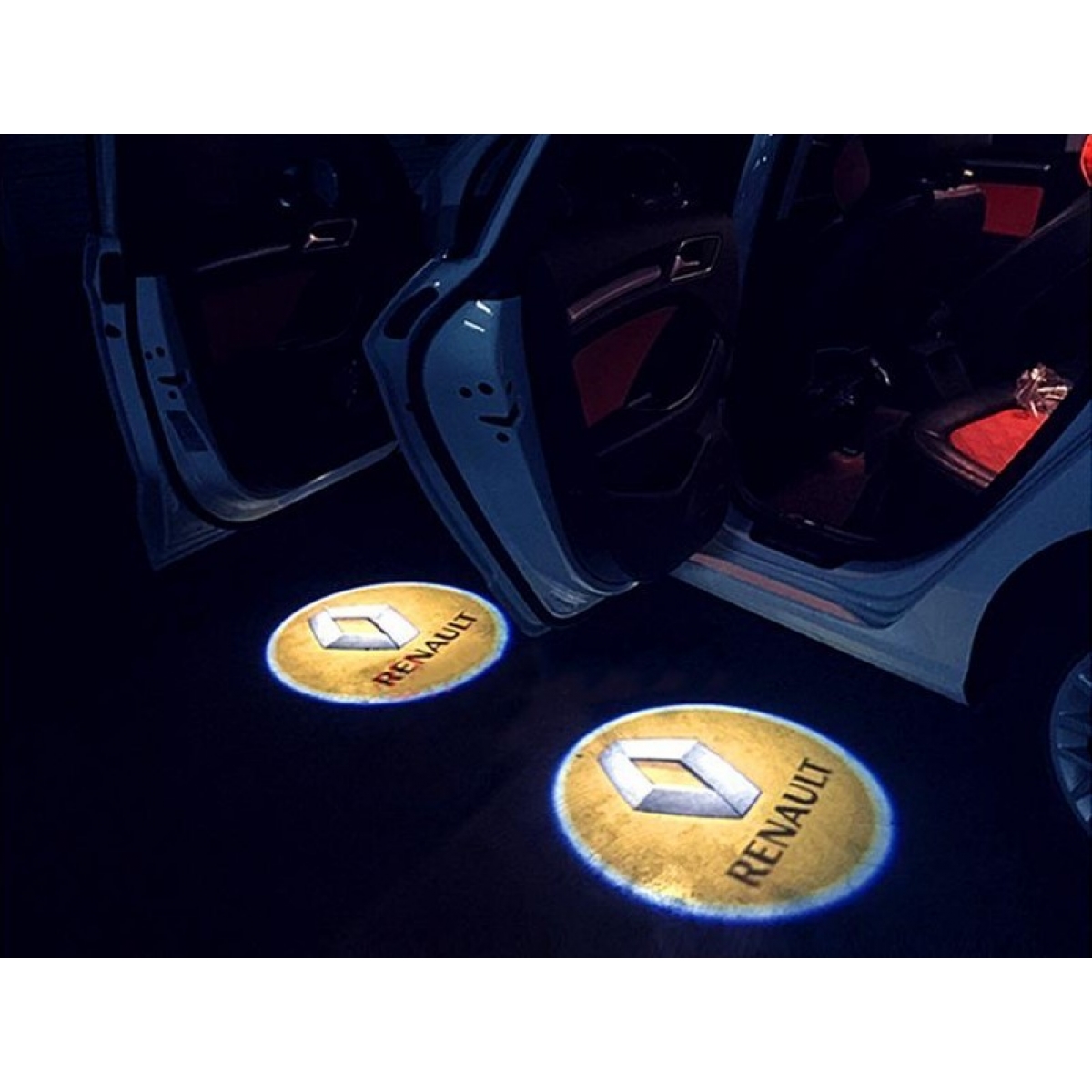 Wireless Car Welcome Logo Shadow Projector Ghost Lights Kit for All Cars