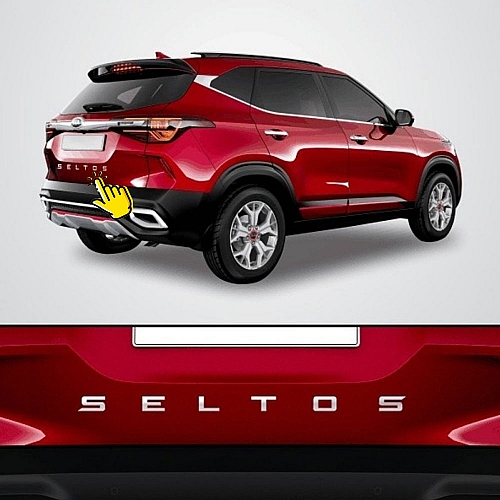 Galio Kia Seltos 3D Chrome Letter
