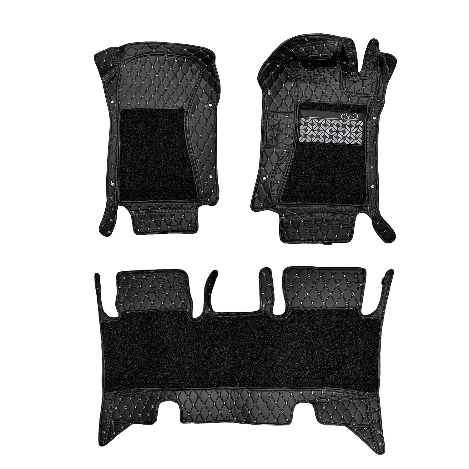 7D Car Mats for Punch - Black Color