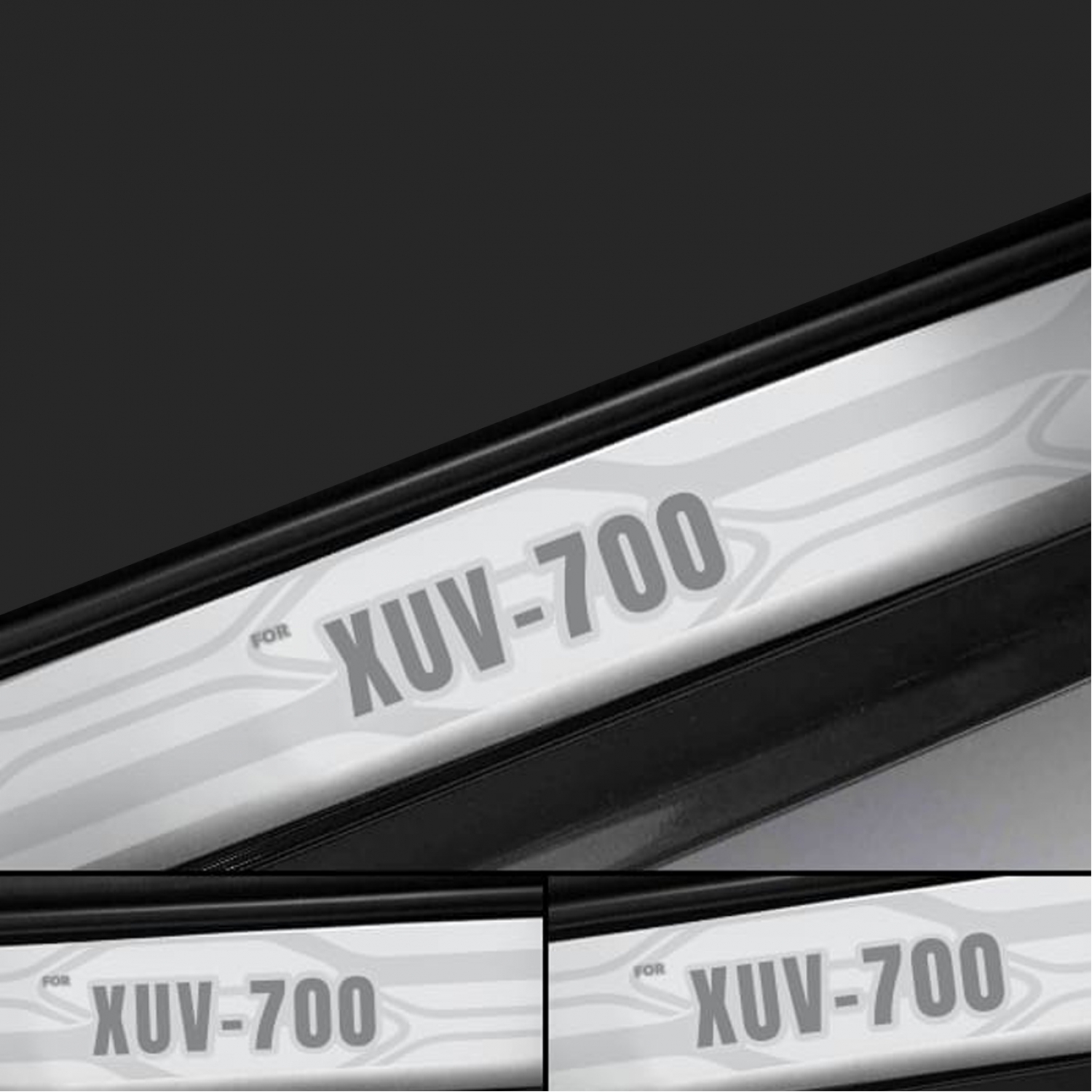 Stainless Steel Door Sill Plate Guards for XUV 700