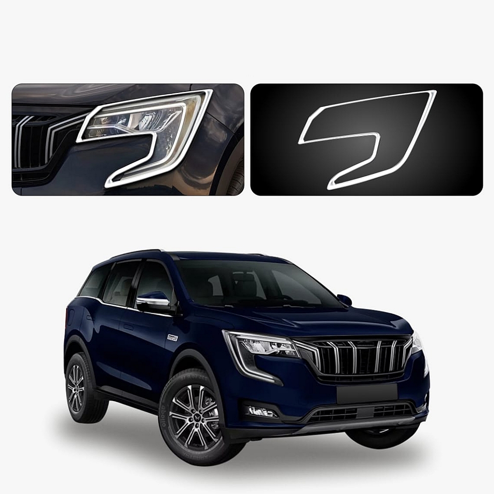 XUV 700 Head Lamp Chrome Garnish