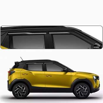 Mahindra XUV 3XO Door Visor with Chrome Line Galio