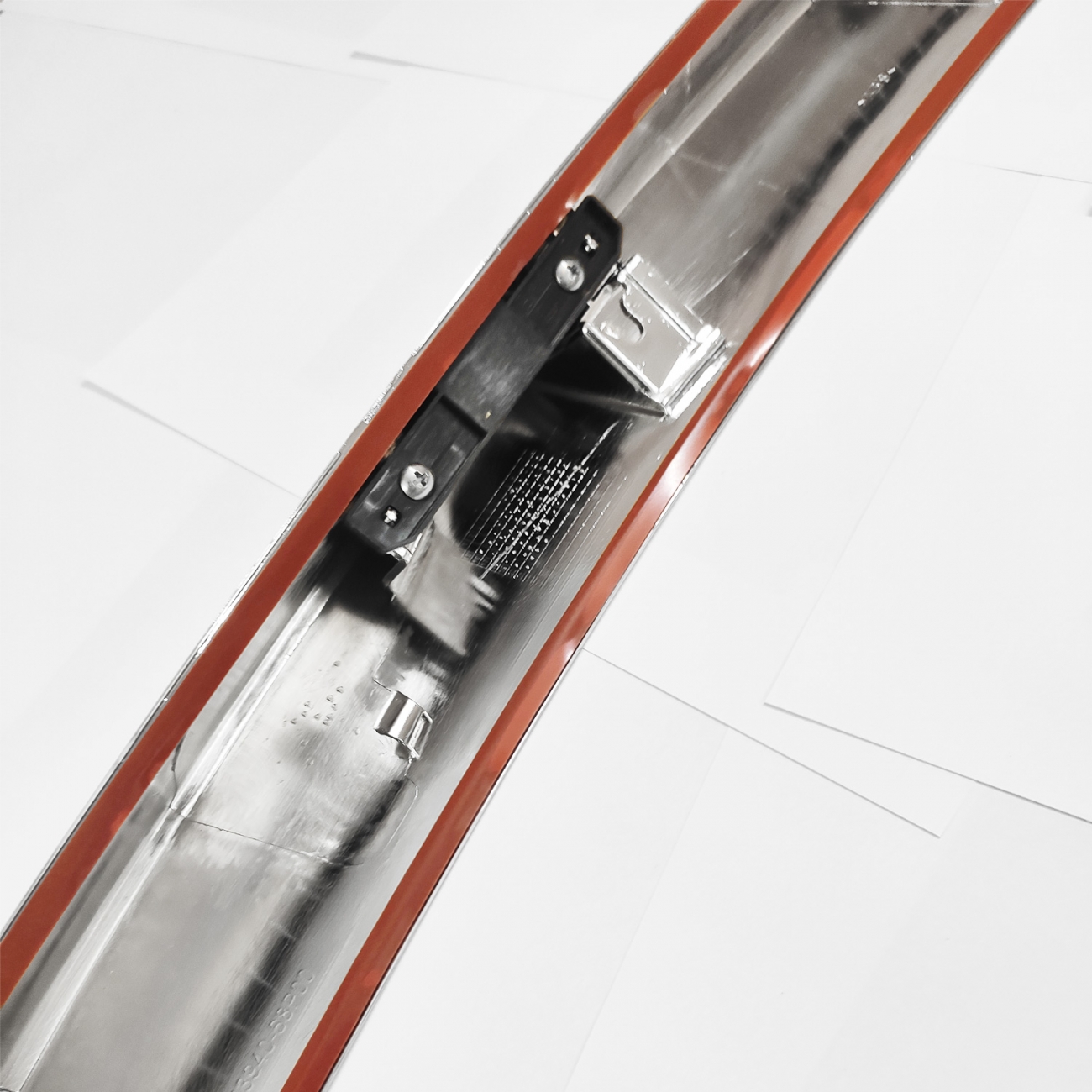 Maruti Suzuki Baleno Rear Dicky Chrome Spoiler With Camera Hole