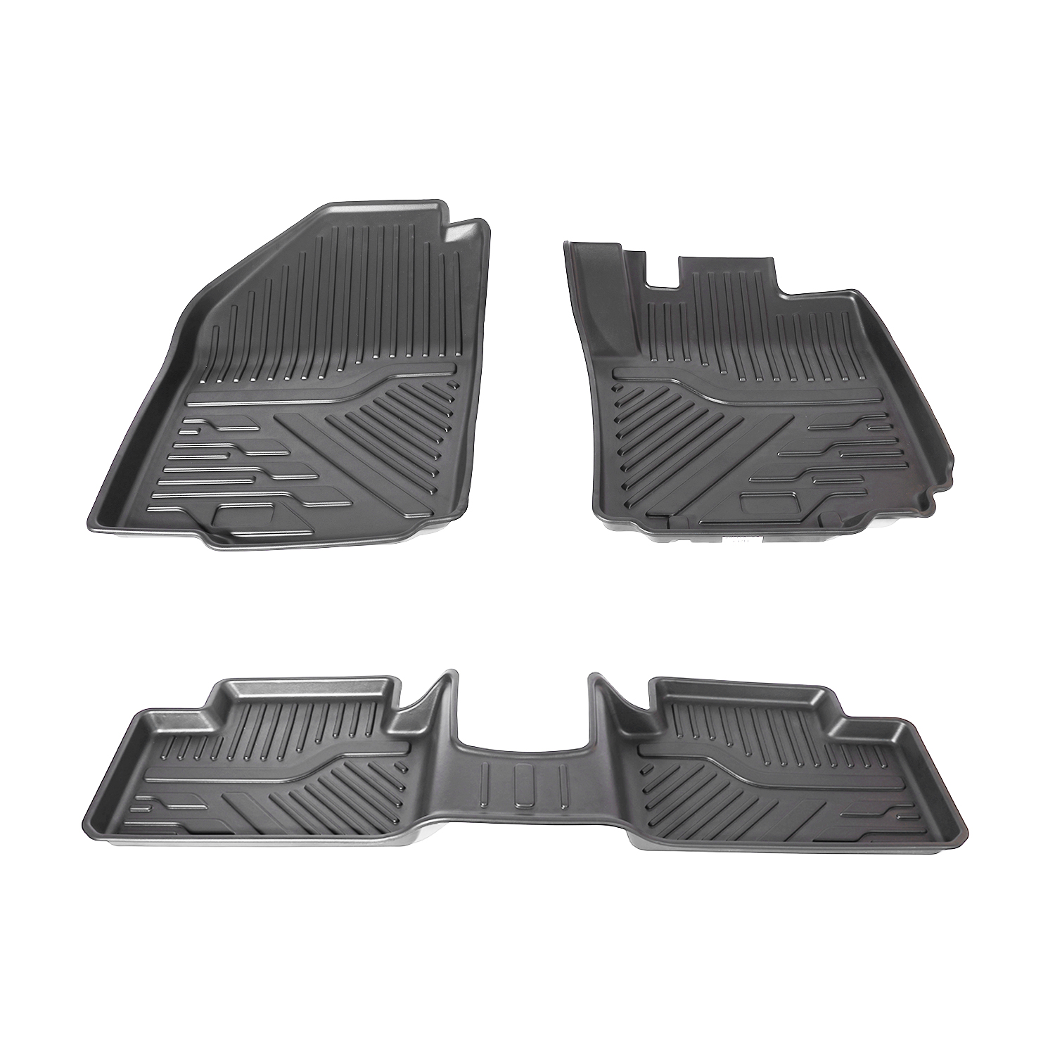 Rubber Floor Mats for New Brezza – 3D/4D/5D All-Weather by Carhatke