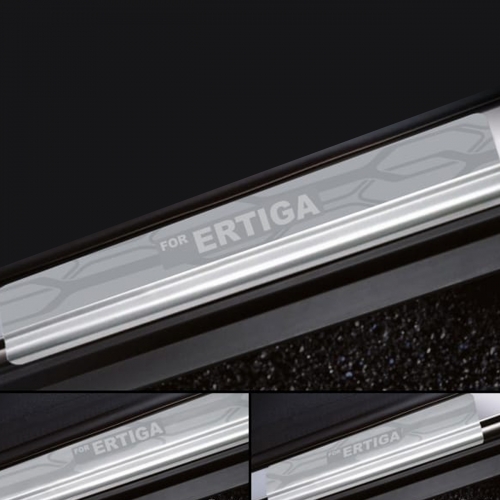 Stainless Steel Door Sill Plate Guards for Maruti Suzuki Ertiga
