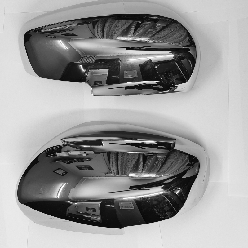 Buy Custom Style Car Side Mirror Chrome Cover & Lip Garnish Trim ...
