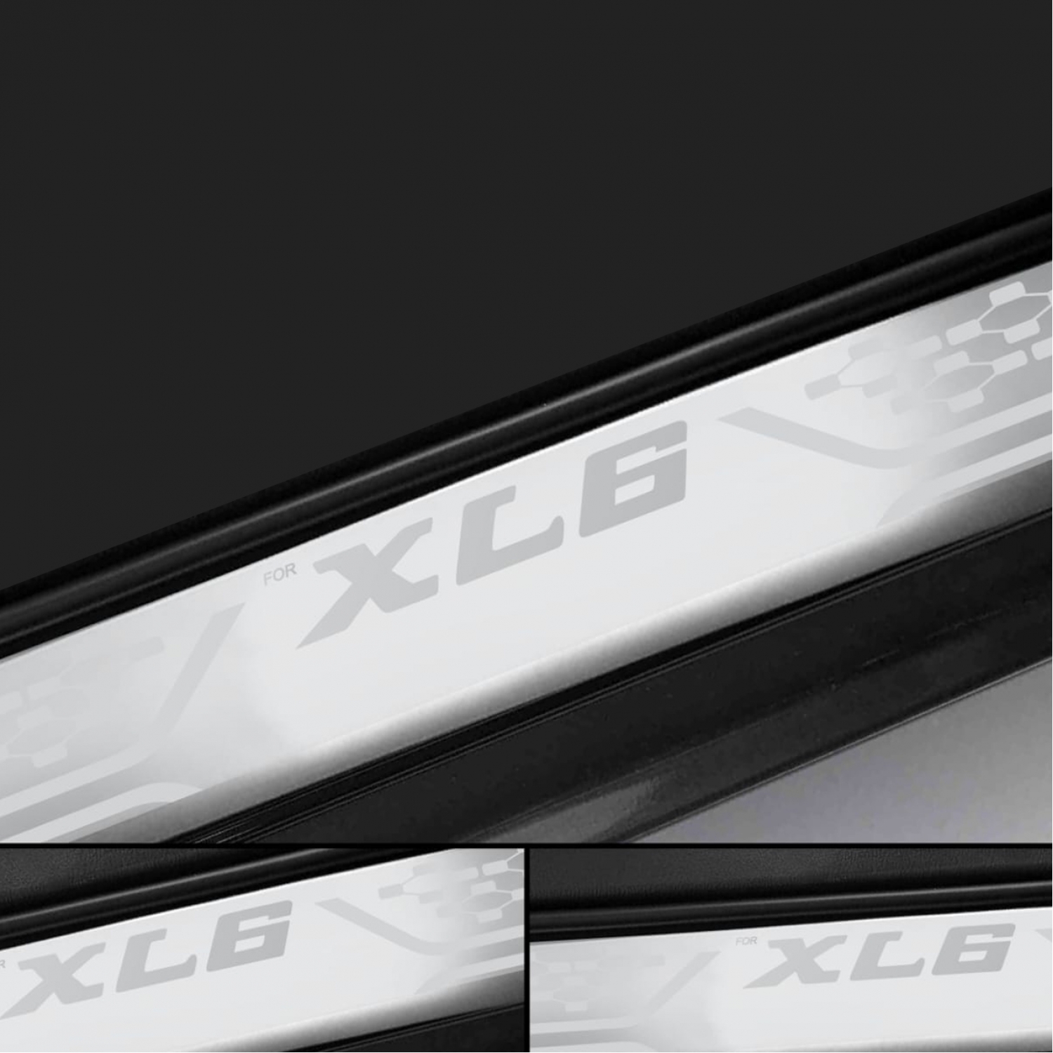 Stainless Steel Door Sill Plate Guards for Maruti Suzuki XL6