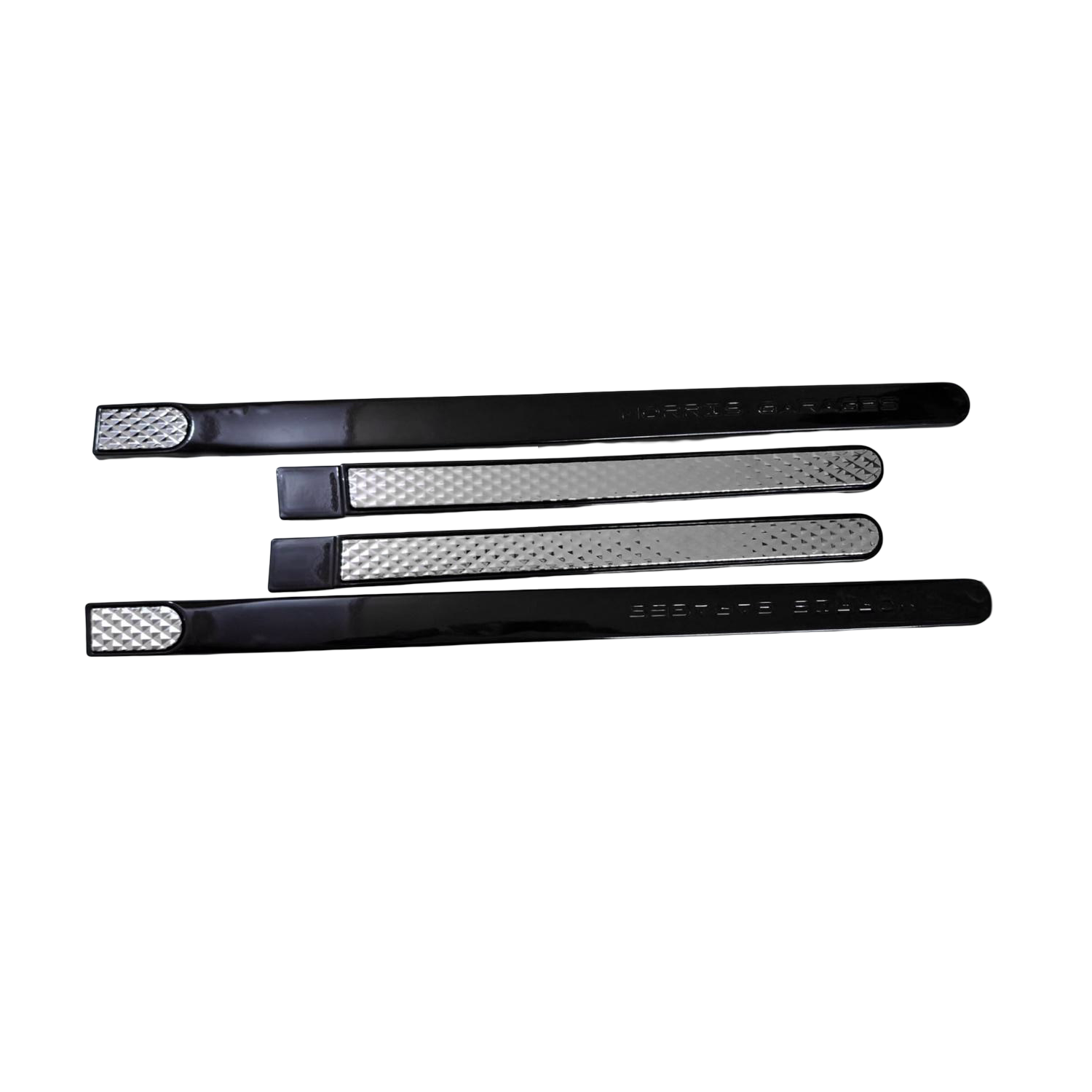 MG Windsor Side Door Beading Black with Chrome