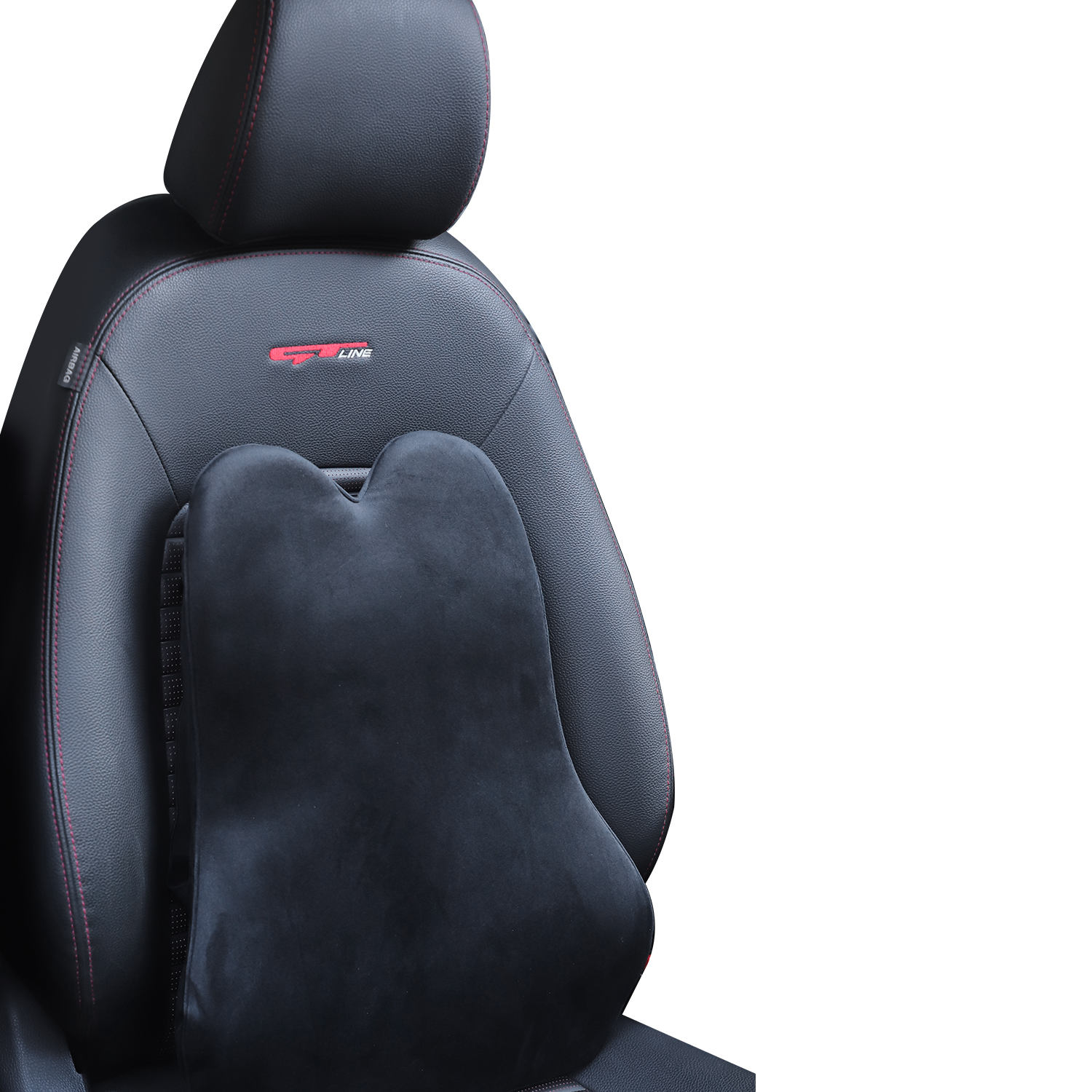 Orthopedic Lumbar Support Back Cushion for Car, Chair and Office Chair ...