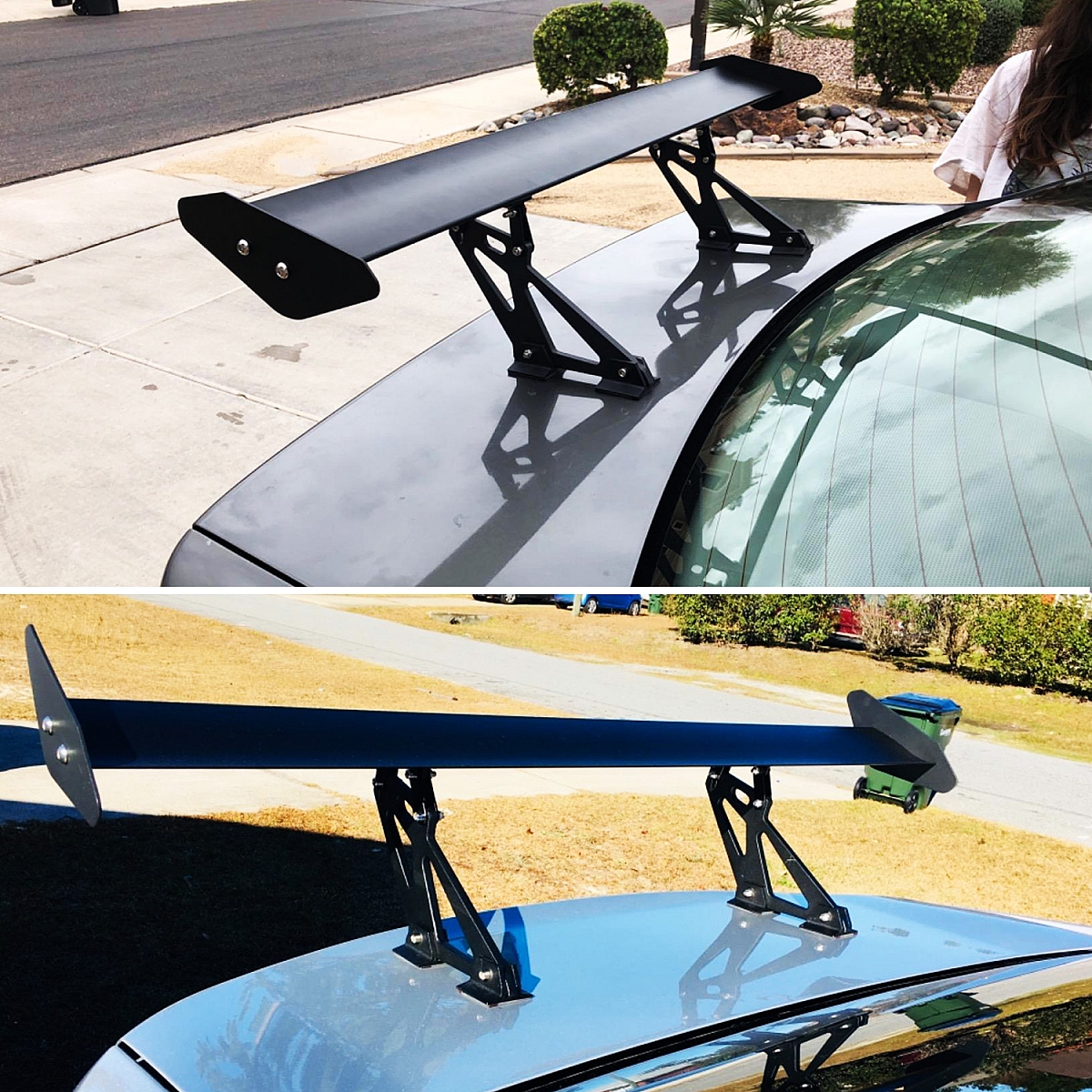 GT Wing Universal Rear Spoiler For Sedan Cars