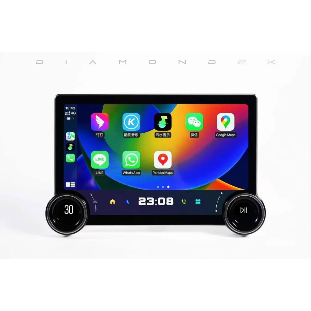 Diamond 2K 11.8 Touch Screen Car Android Stereo System