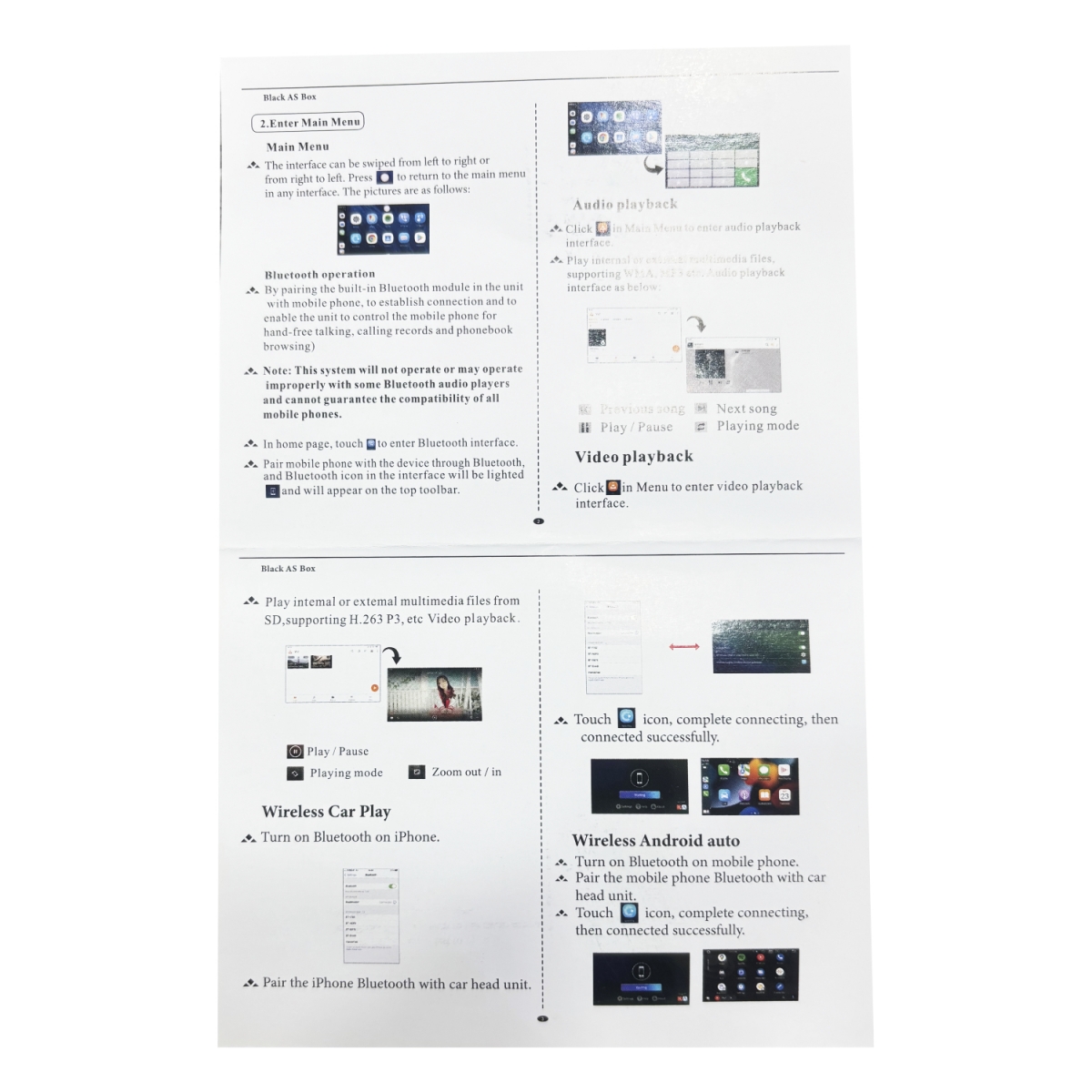 Picasou Adapter For Fully Android And Wireless Apple Car Play