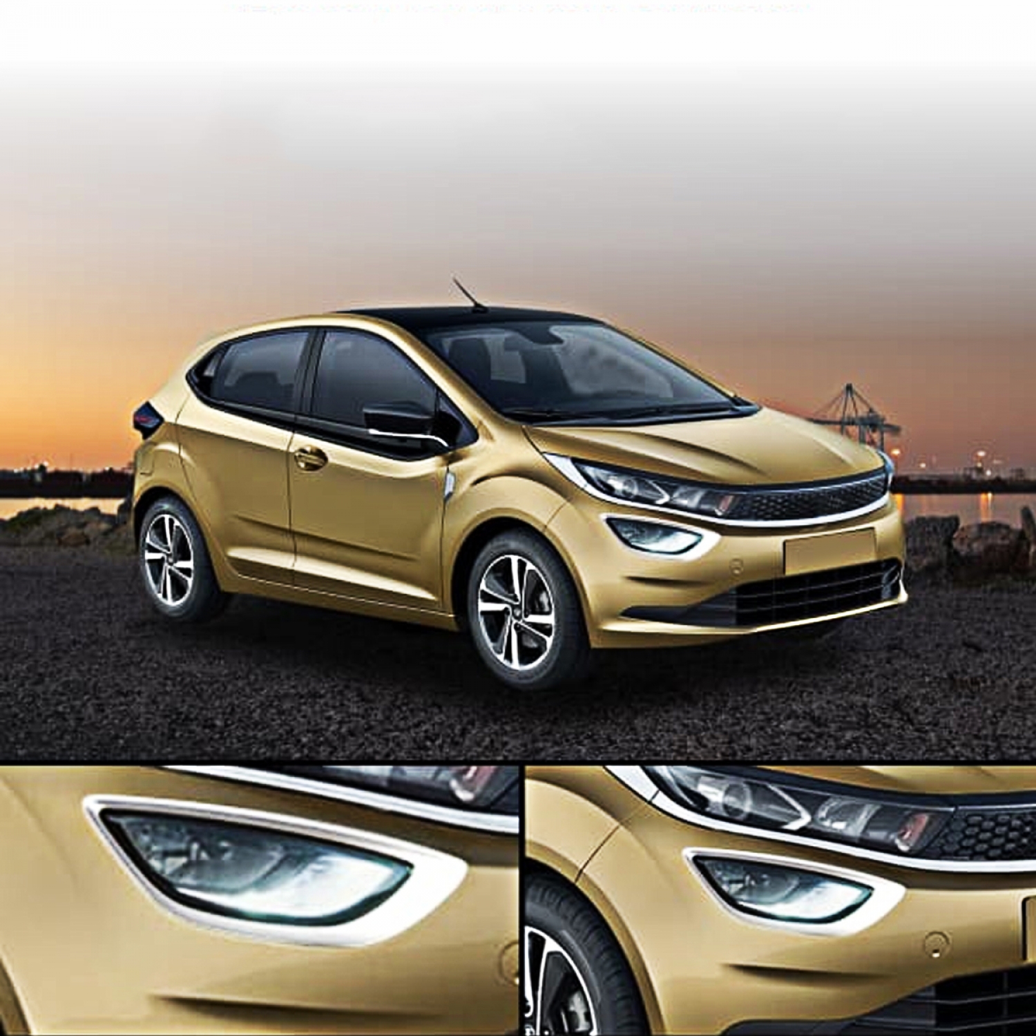 Galio Tata Altroz Fog Lamp Chrome Garnish