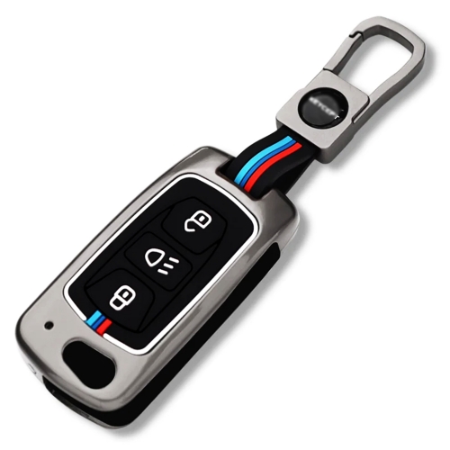 Metal key Cover For Tata Tiago, Tigor, Harrier, Nexon, Safari, Storm ...