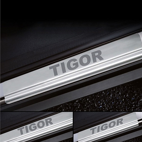 Galio Tata Tigor Stainless Steel Scuff Sill Plates Guards