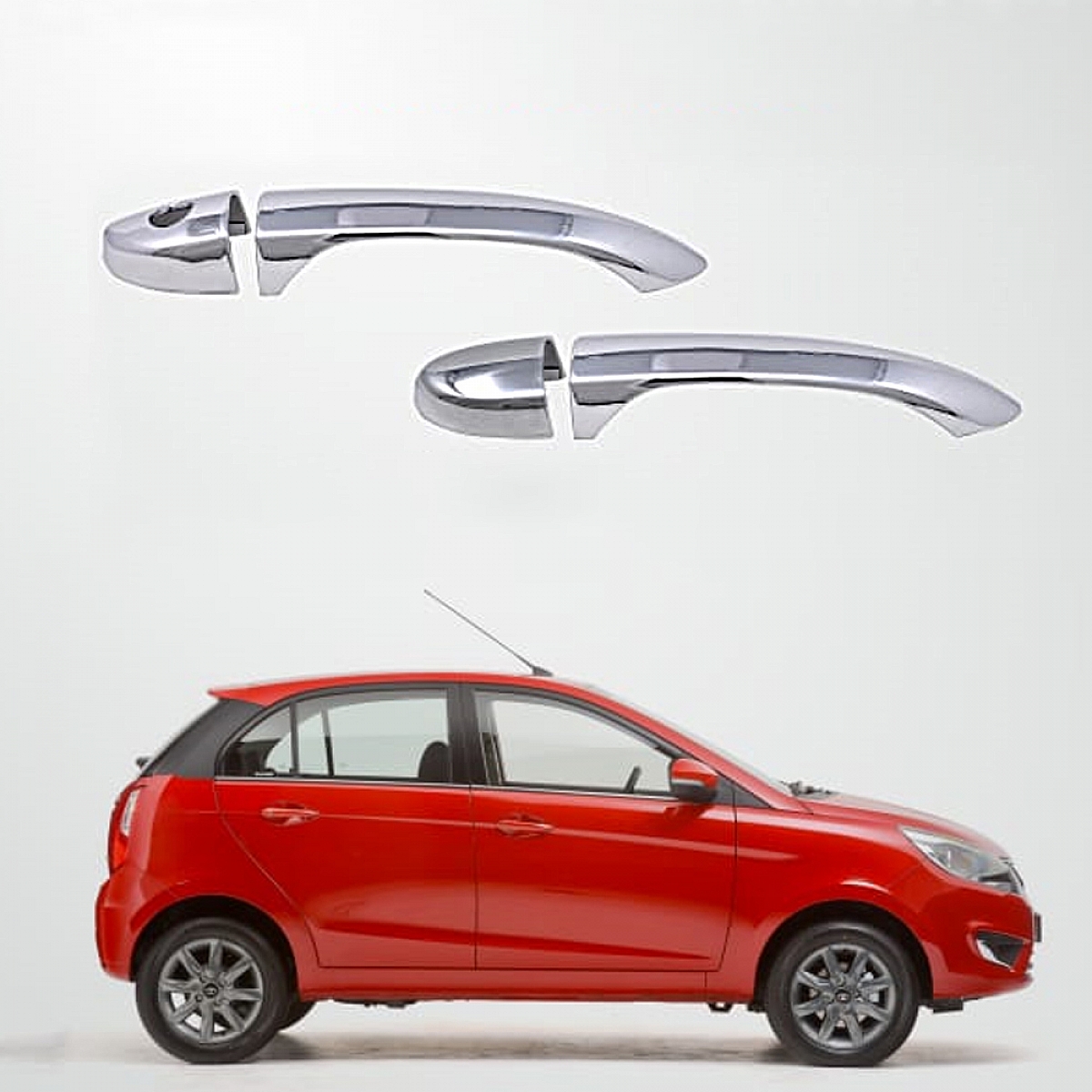 Galio Tata Bolt Door Handle Chrome Cover Garnish