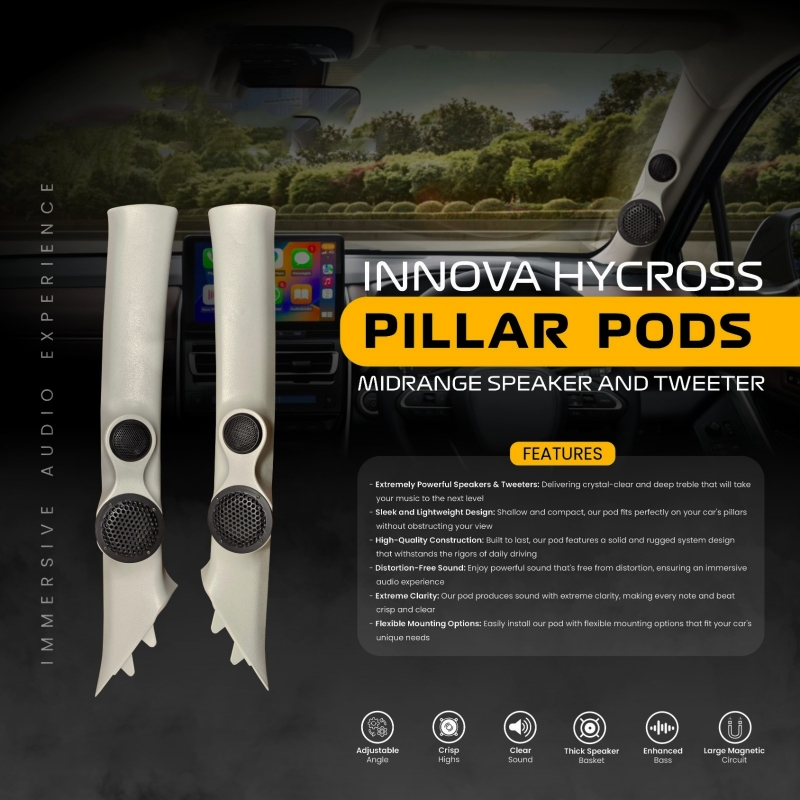 Galio Toyota Hycross Door Sill Plate Guards