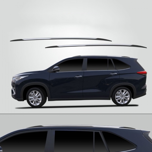 Galio Toyota Innova Hycross Roof Rails - Silver and Black