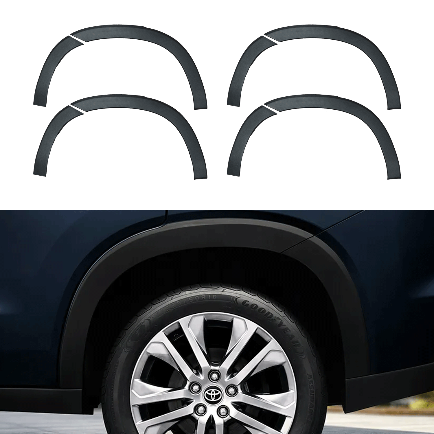 Wheel Arch Cladding for Toyota Innova Hycross