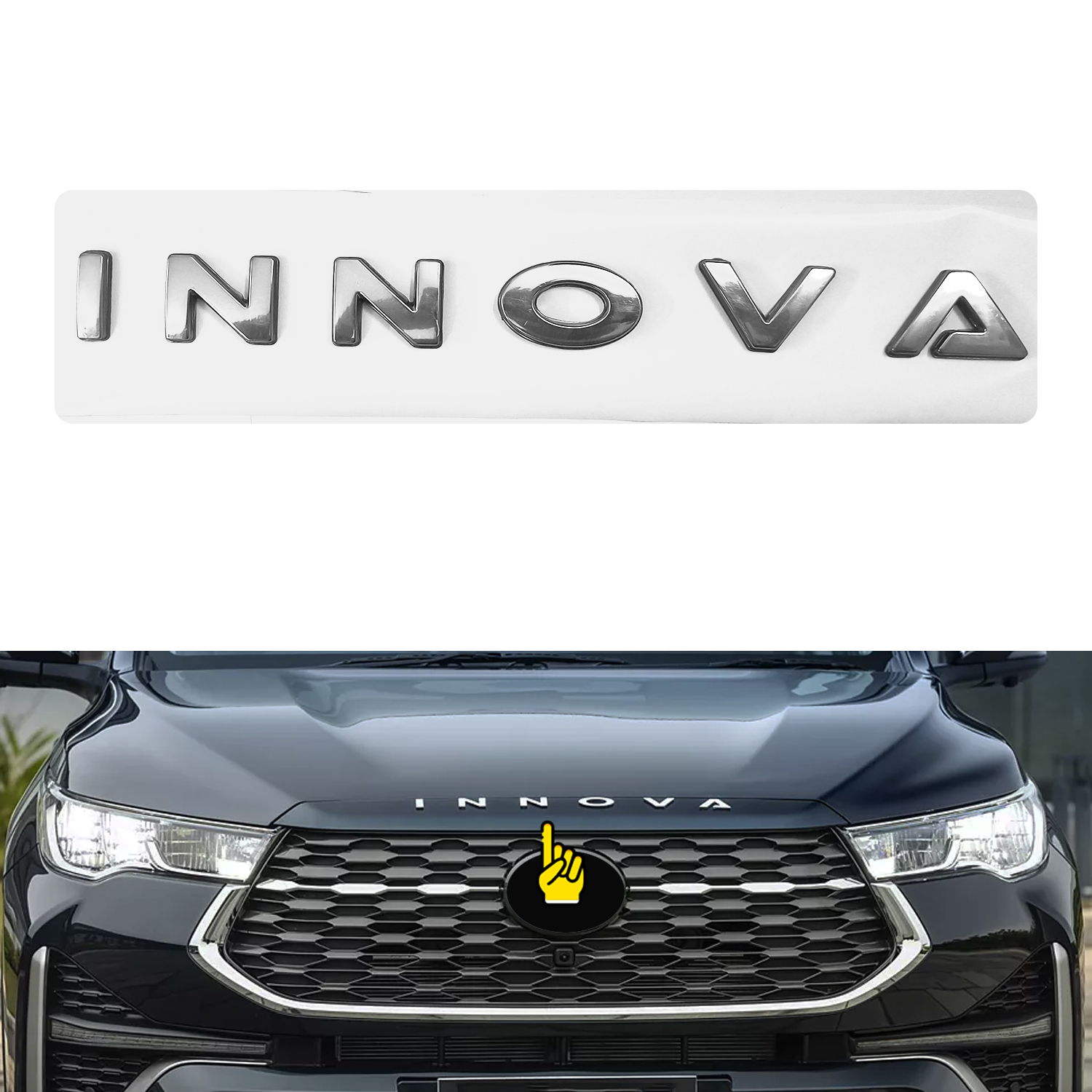 Galio Innova 3D Chrome Letter