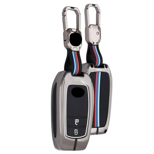 Metal Key Cover For Toyota Innova Crysta And Hilux