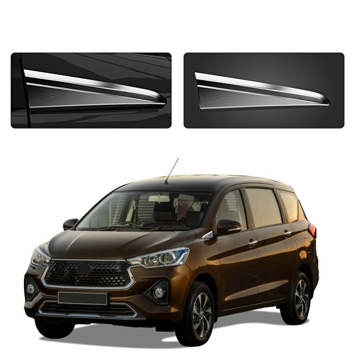 Galio Toyota Rumion Side Vent in Full Chrome