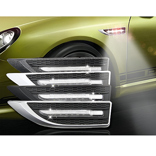 Buy Car Side Fender Light with 3 Colour LED Indicator Online