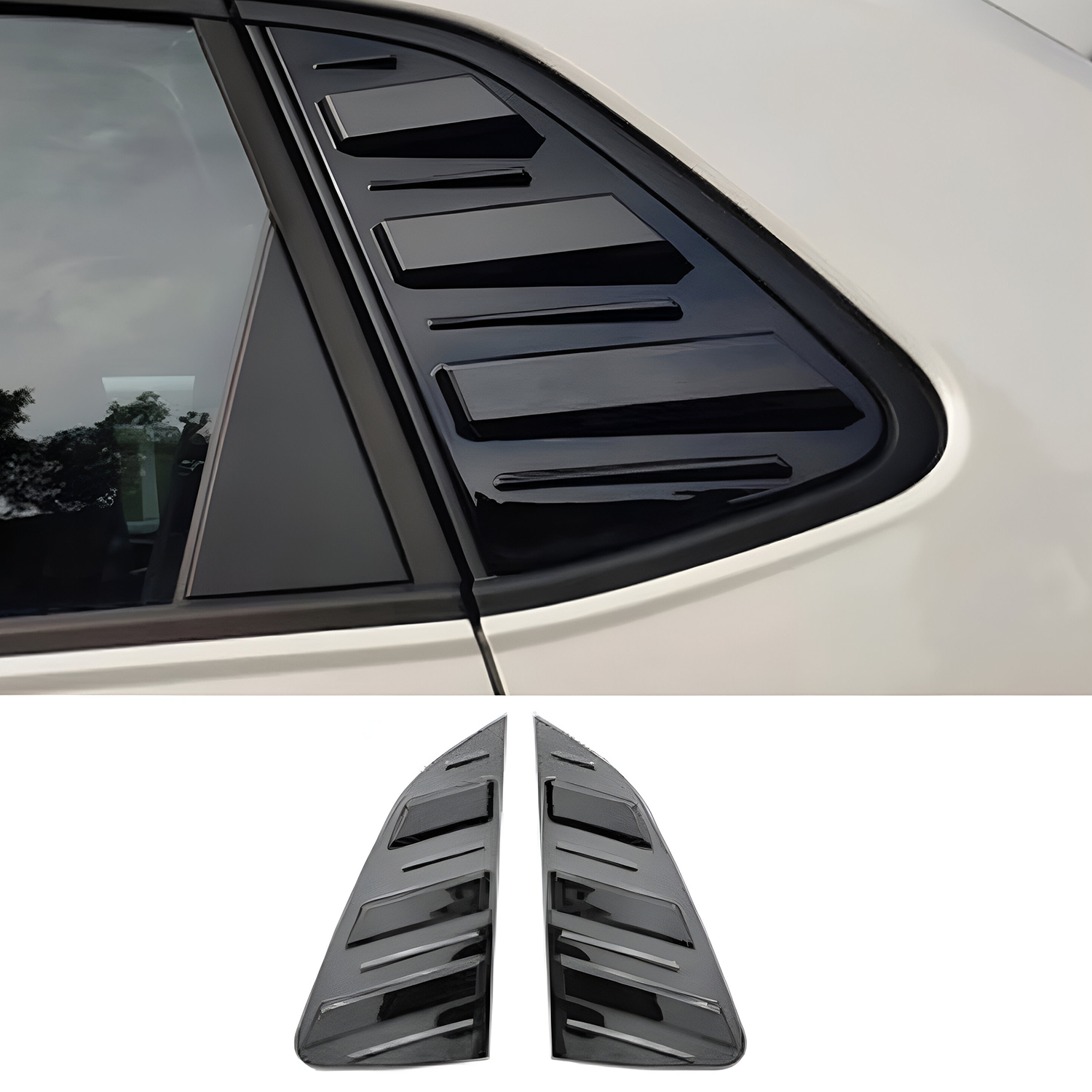 Polo Window Louvers Cover | Polo Quarter Glass Cover