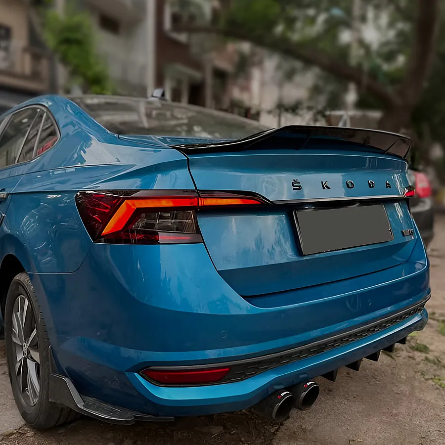 RS Style Duck Spoiler For Skoda Slavia