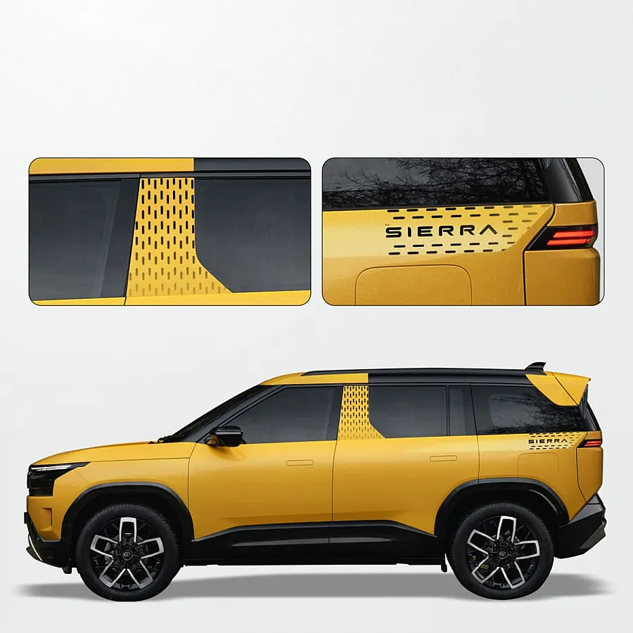 Tata Sierra Body Graphics